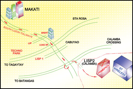 Primepack Technologies,Inc. Location Map